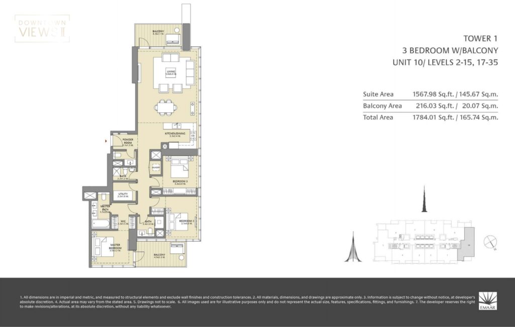 Downtown Views II: Luxury Apartments with Dubai Skyline Views