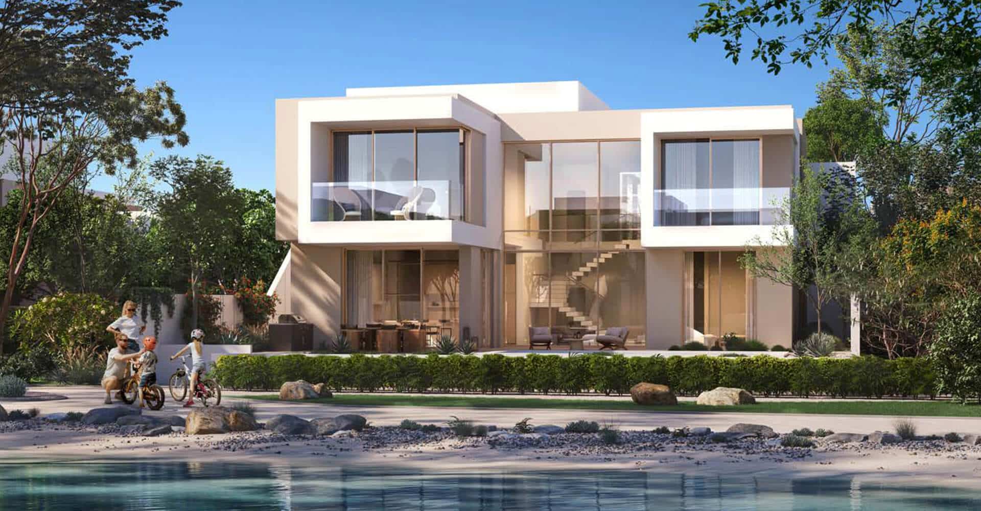 Lagoon‑Facing Villas in Cluster D | Bayn by ORA Dubai