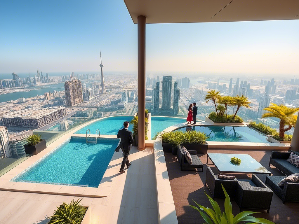 Tiger Sky Tower Dubai: World’s Highest Infinity Pool & Luxury ...